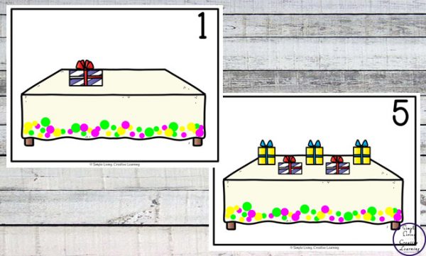 Gift Counting Mats - Simple Living. Creative Learning