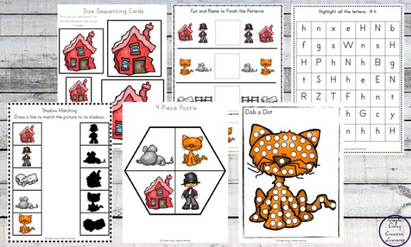 There was a Crooked Man Printable Pack - Simple Living. Creative Learning