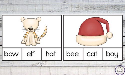 Winter Rhyming Cards - Simple Living. Creative Learning