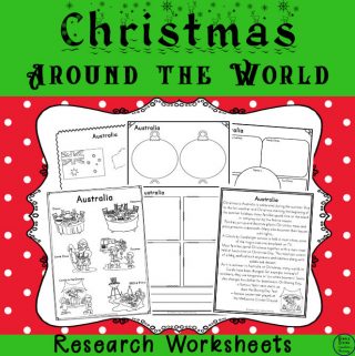 Christmas Around the World Research Printables - Simple Living ...