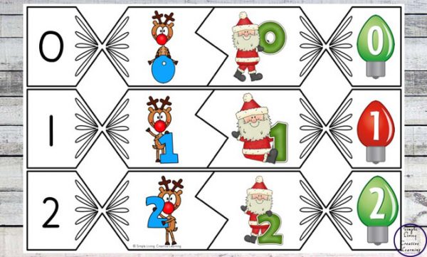 Bon Bon Number Puzzles - Simple Living. Creative Learning