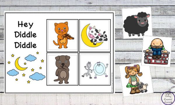 {1} Nursery Rhyme Sorting Mats - Simple Living. Creative Learning
