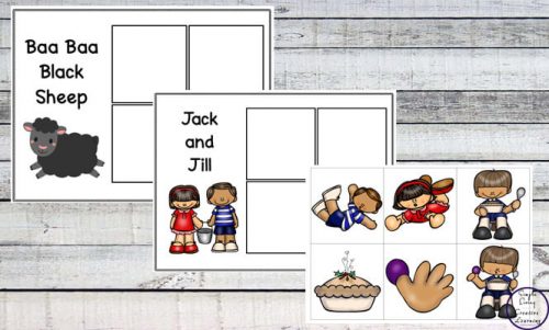 {1} Nursery Rhyme Sorting Mats - Simple Living. Creative Learning