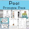 Pool Printable Pack - Simple Living. Creative Learning