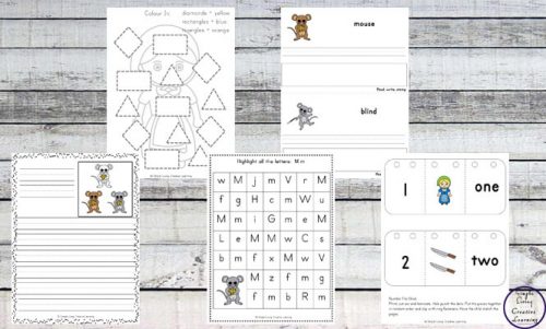 Three Blind Mice Printable Pack - Simple Living. Creative Learning