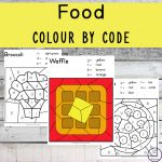 Colour By Code Worksheets - Simple Living. Creative Learning