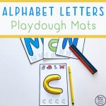 Alphabet Pictures Playdough Mats - Simple Living. Creative Learning