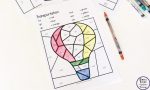 Colour By Code Worksheets - Simple Living. Creative Learning