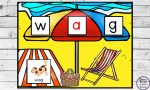Build a CVC Word {Beach Themed} - Simple Living. Creative Learning