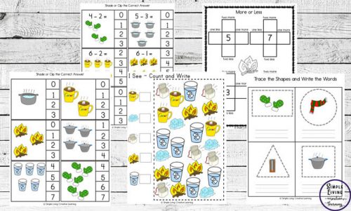 Hot and Cold Printable Pack - Simple Living. Creative Learning