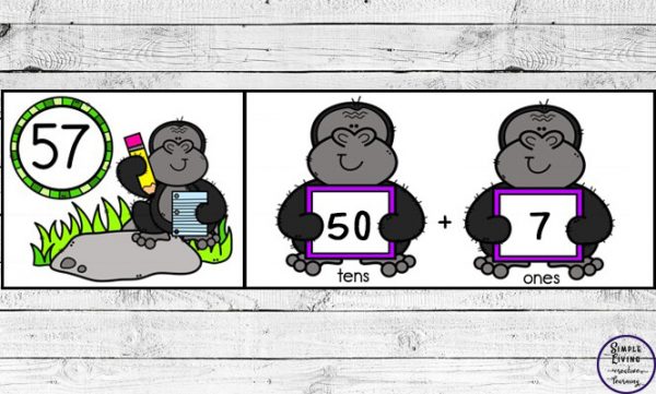 Place Value Strips - Simple Living. Creative Learning