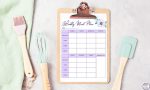 Menu Planning Binder - Simple Living. Creative Learning