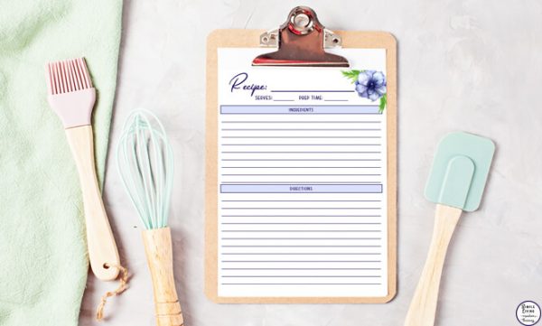 Menu Planning Binder - Simple Living. Creative Learning
