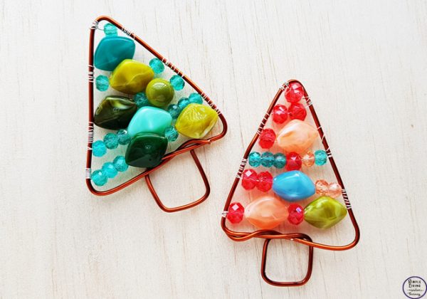Lovely Beaded Christmas Tree - Simple Living. Creative Learning