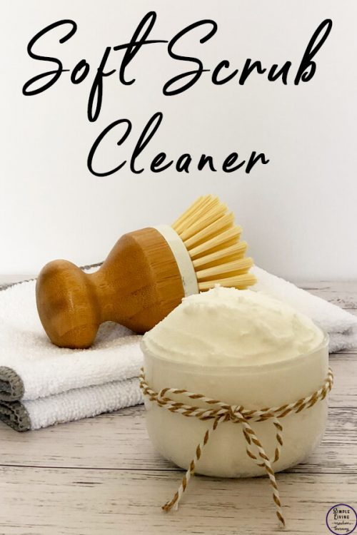 DIY Soft Scrub Cleaner - Simple Living. Creative Learning