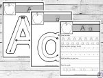 My Handwriting Book ~ Alphabet - Simple Living. Creative Learning