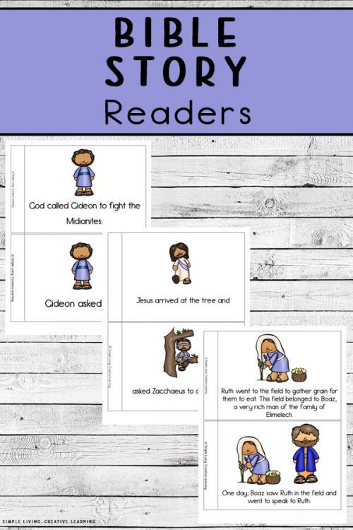 Bible Story Readers - Simple Living. Creative Learning