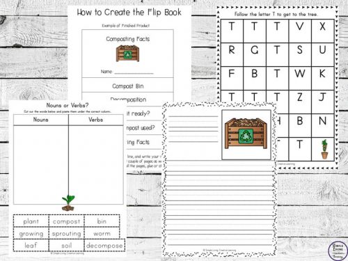 Composting Life Cycle Printable Pack - Simple Living. Creative Learning