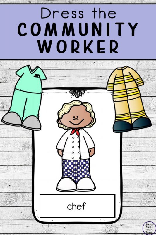 Dress the Community Worker - Simple Living. Creative Learning
