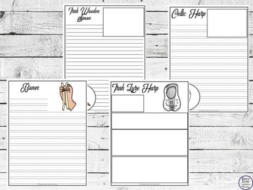 Traditional Irish Music Instruments Notebooking Pages - Simple Living ...
