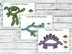 Dinosaur Playdough Mats - Simple Living. Creative Learning