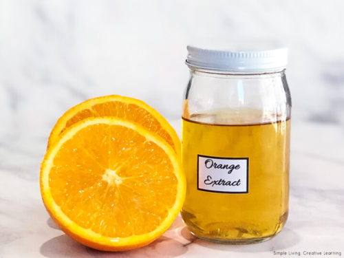 How to Make Orange Extract - Simple Living. Creative Learning