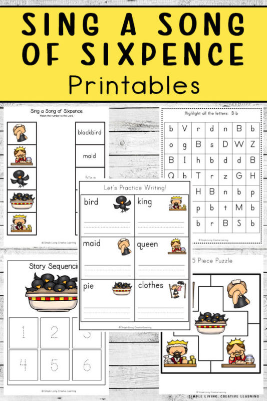 Sing a Song of Sixpence - Simple Living. Creative Learning