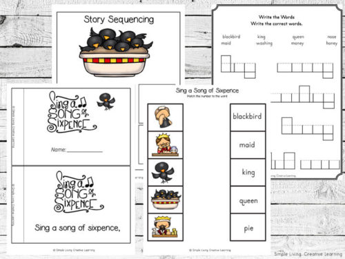 Sing a Song of Sixpence - Simple Living. Creative Learning