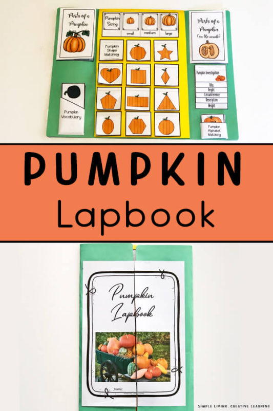 Pumpkin Life Cycle Lapbook - Simple Living. Creative Learning
