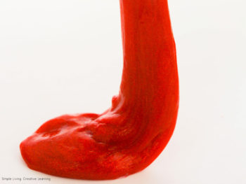 Autumn Glitter Slime - Simple Living. Creative Learning