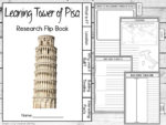 Leaning Tower of Pisa Flip Book - Simple Living. Creative Learning