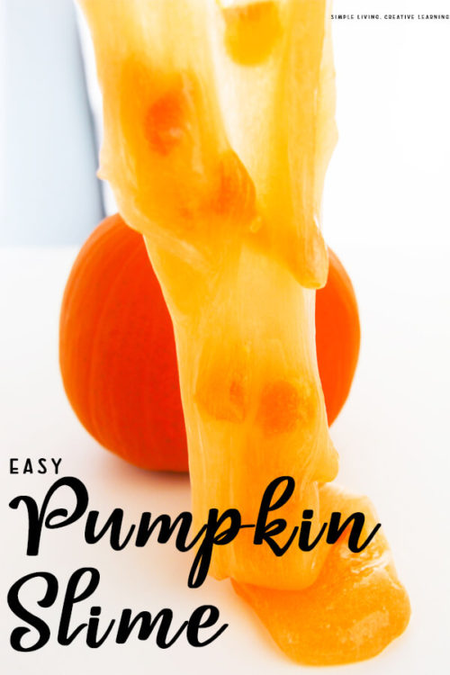 Pumpkin Slime - Simple Living. Creative Learning