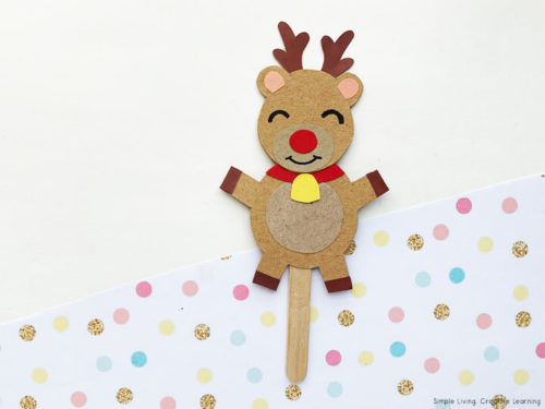 Reindeer Story Puppets - Simple Living. Creative Learning