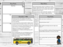 Rosa Parks Study - Simple Living. Creative Learning