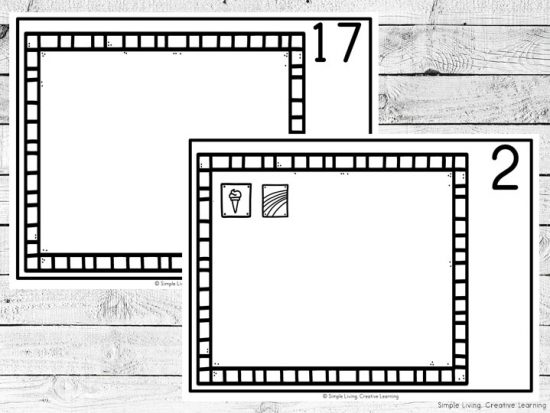 Pictures Counting Mats - Simple Living. Creative Learning