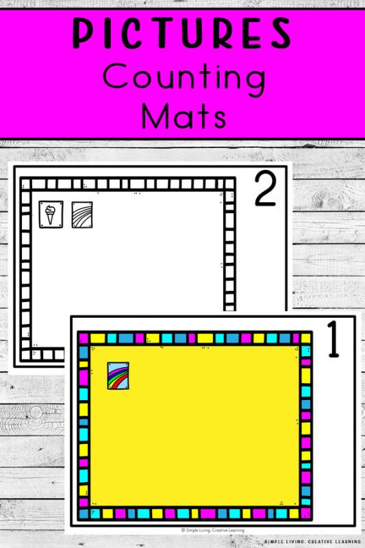 Pictures Counting Mats - Simple Living. Creative Learning