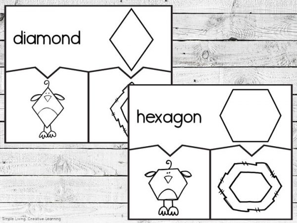 Robin 2D Shape Puzzles - Simple Living. Creative Learning