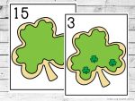 Shamrock Cookies Counting Mats - Simple Living. Creative Learning