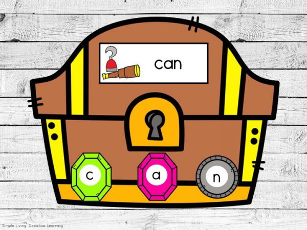 Treasure Chest Sight Words Activity - Simple Living. Creative Learning