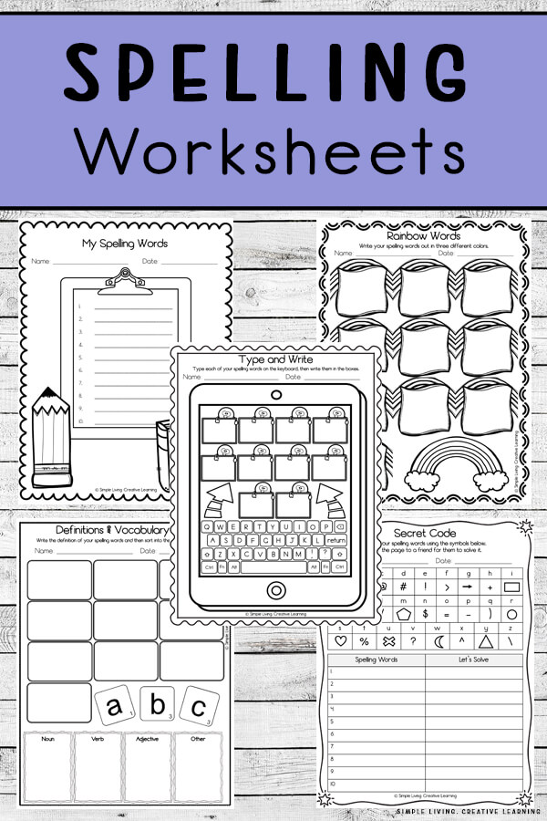 Spelling Words Practice Sheet Spelling Words Practice Sheet