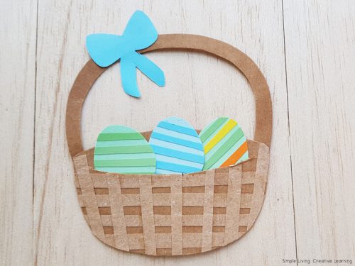 Easter Egg Basket Craft Activity - Simple Living. Creative Learning