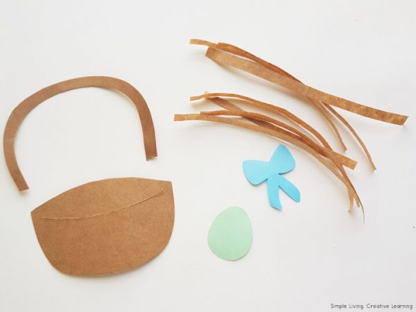 Easter Egg Basket Craft Activity - Simple Living. Creative Learning
