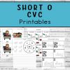CVC Short O Word Family Printables - Simple Living. Creative Learning