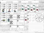 CVC Short O Word Family Printables - Simple Living. Creative Learning