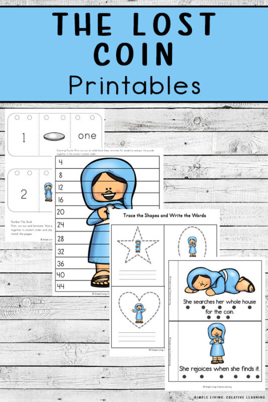 The Lost Coin Printables - Simple Living. Creative Learning