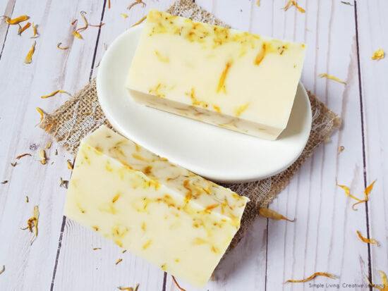 Homemade Calendula Soap - Simple Living. Creative Learning
