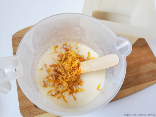 Homemade Calendula Soap - Simple Living. Creative Learning