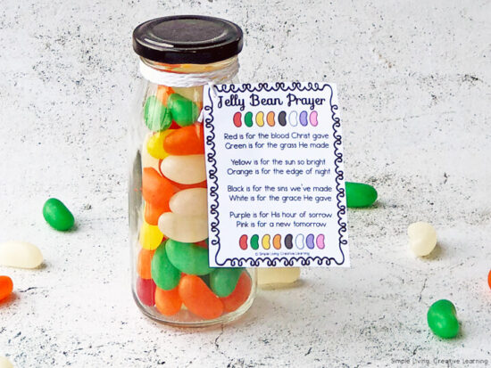 Use the Jelly Bean Prayer to teach Children about Easter - Simple ...