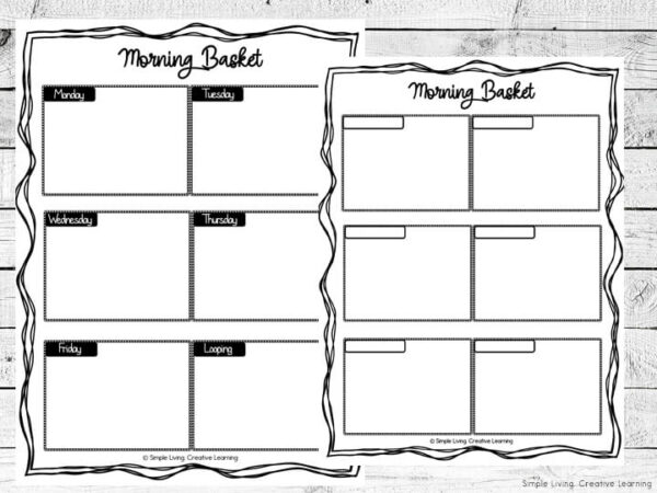Creating {and using} a Homeschool Morning Basket - Simple Living ...