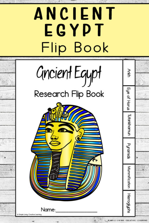 Ancient Egypt Flip Book - Simple Living. Creative Learning